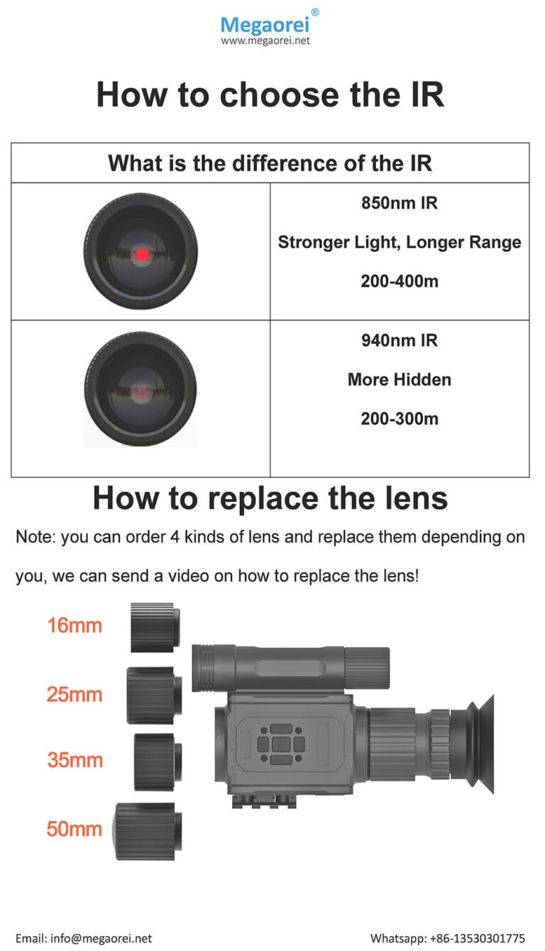 Night Vision Scope Megaorei NK008 User Operation Manual – Megaorei ...